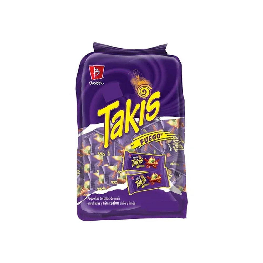 Mini Takis Fuego 25 pzas – fiestagolosina.com